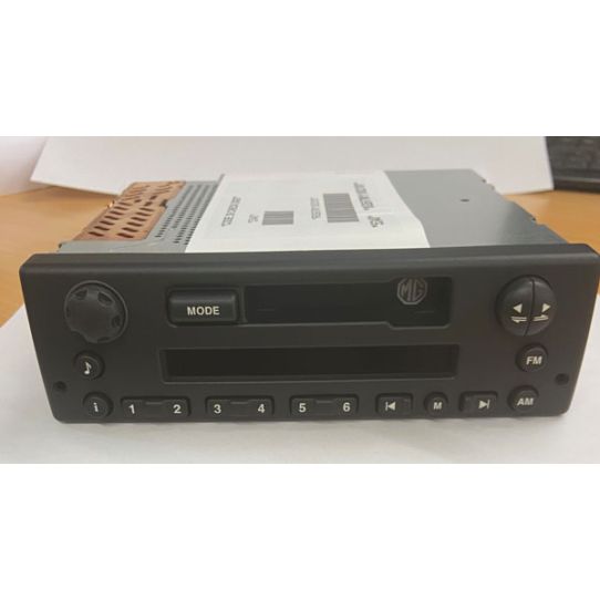 MG Logo Radio cassette electronic-auto/reversal - Brown and Gammons